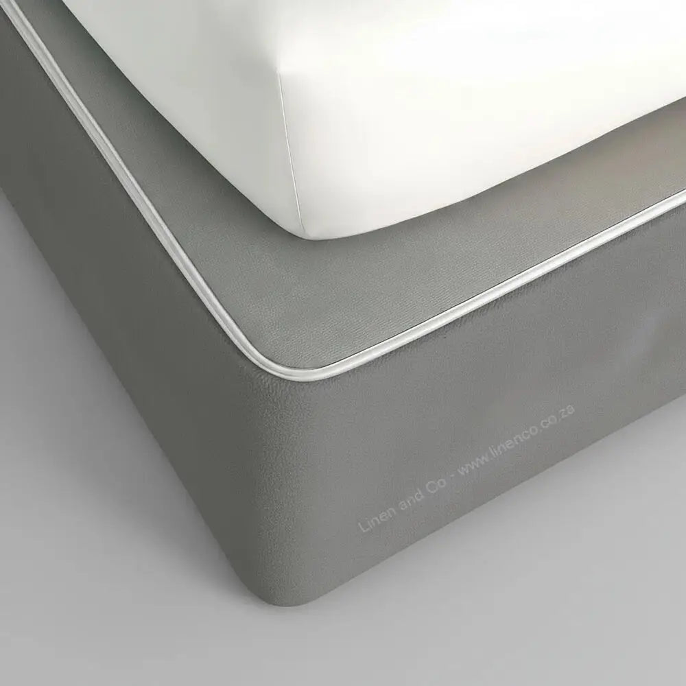 Mock Suede Base Wraps | Hotel Bed Base Covers South Africa
